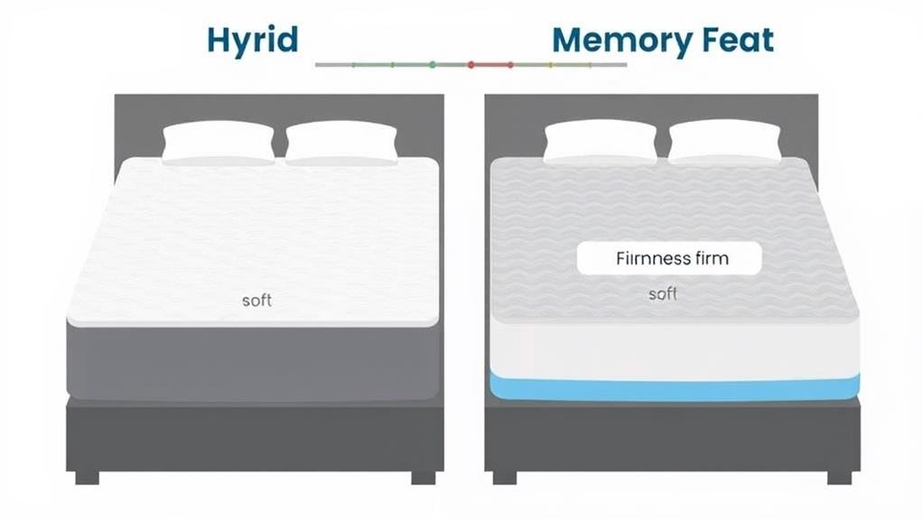 Hybrid Vs Memory Foam Mattress: What Are the Differences?