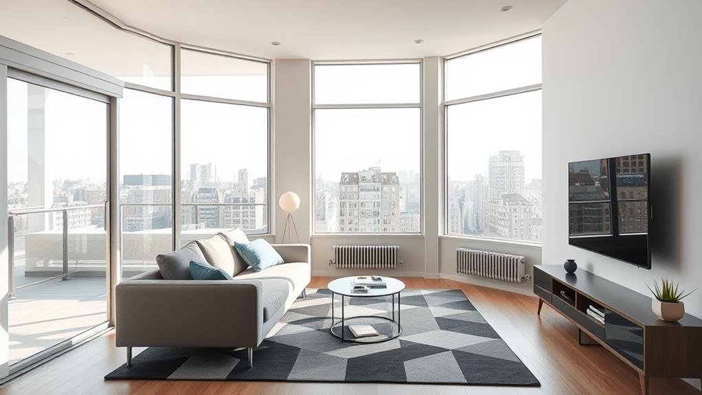How to Style a Small Modern Living Room