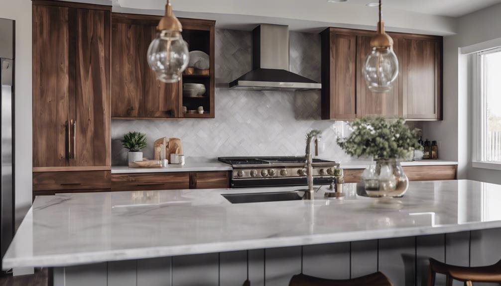 15 Modern Walnut Kitchen Cabinet Ideas