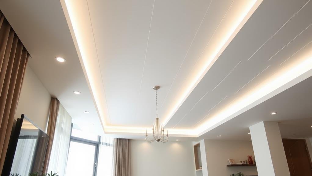 15 False Ceiling Design For Living Room