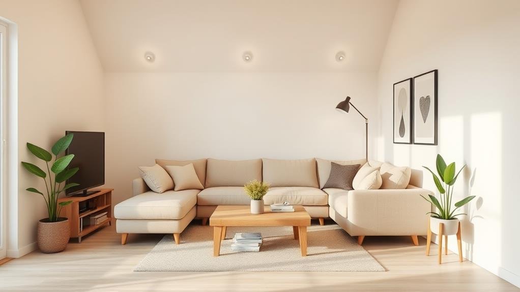 How to Style a Small Modern Living Room