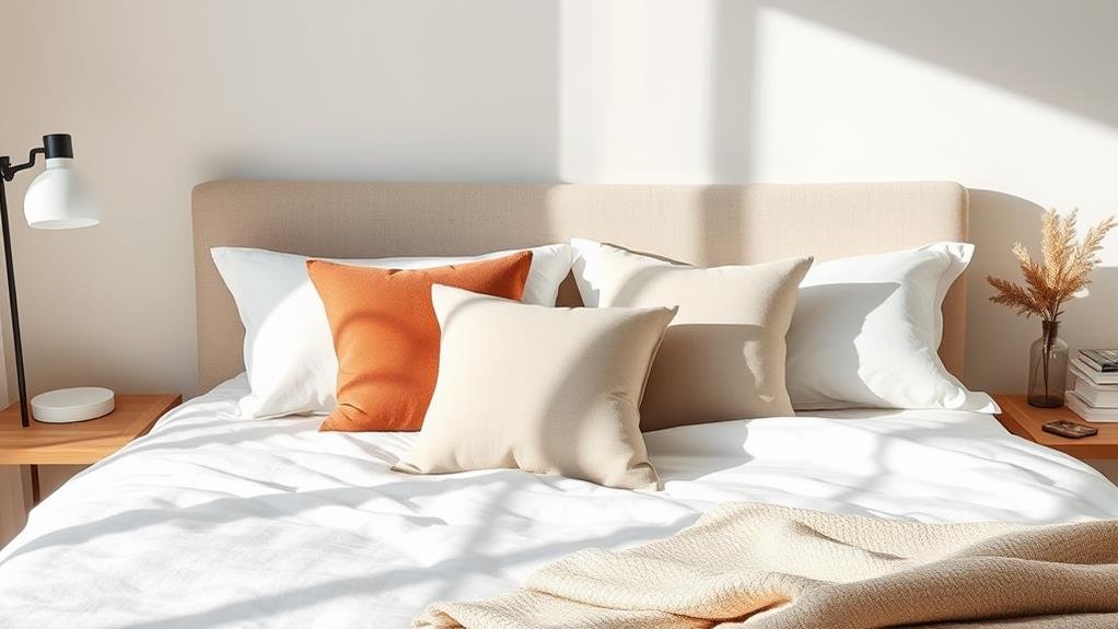 How to Decorate Your Bed With Throw Pillows